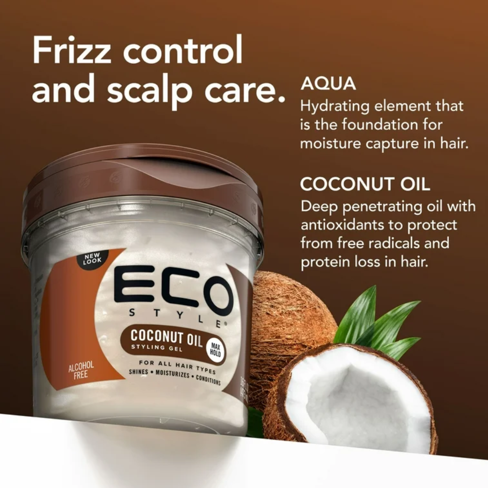 Eco Style Gel con Aceite de Coco 946mL – Mechu2
