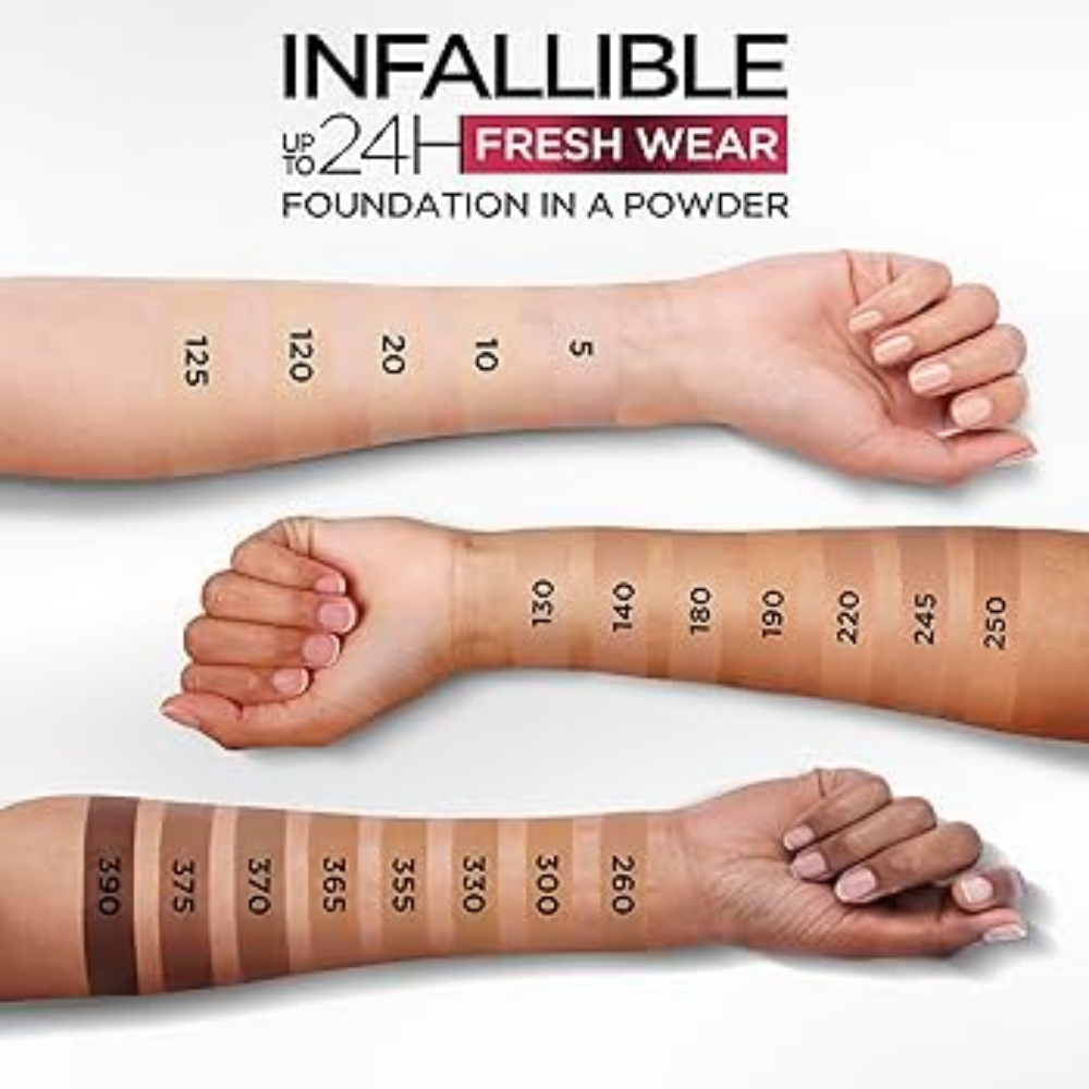 Polvo Compacto Infallible de L'Oréal Paris Tono 120 9g – Mechu2